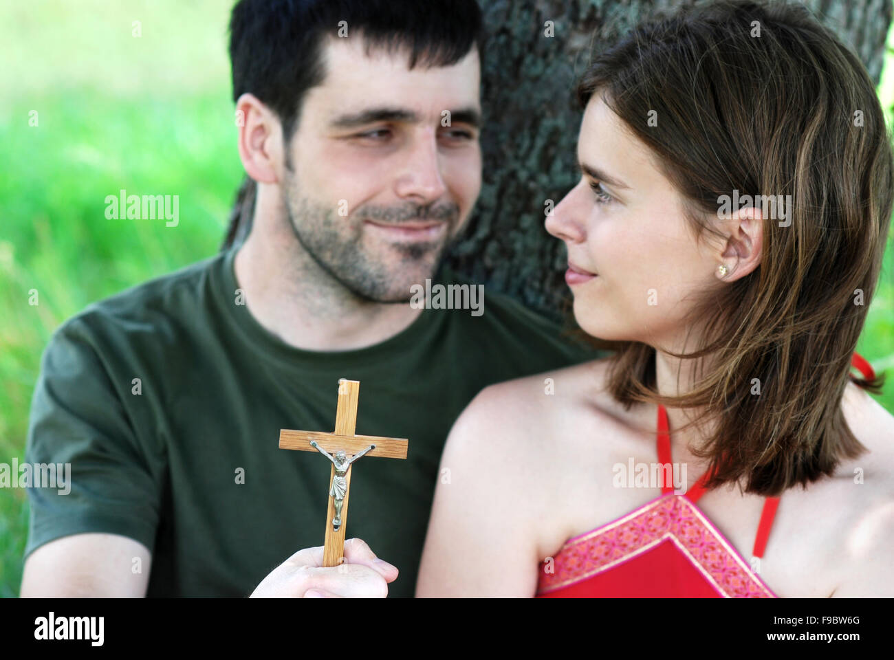 Christian couple praying hi-res stock photography and images - Alamy