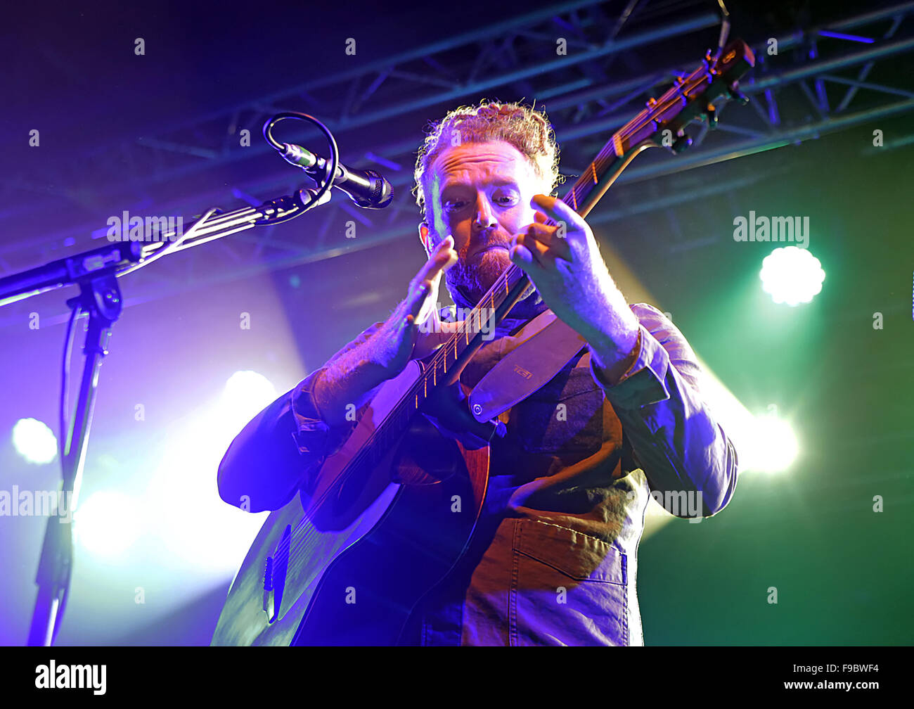 Newton Faulkner performs at Liverpool O2 Academy Featuring: Newton ...