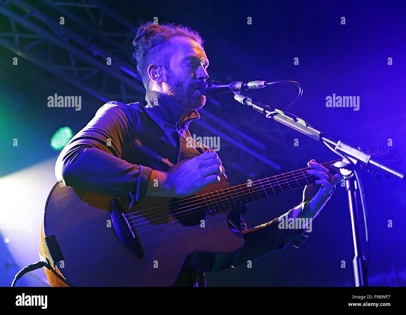 Newton Faulkner performs at Liverpool O2 Academy Featuring: Newton ...