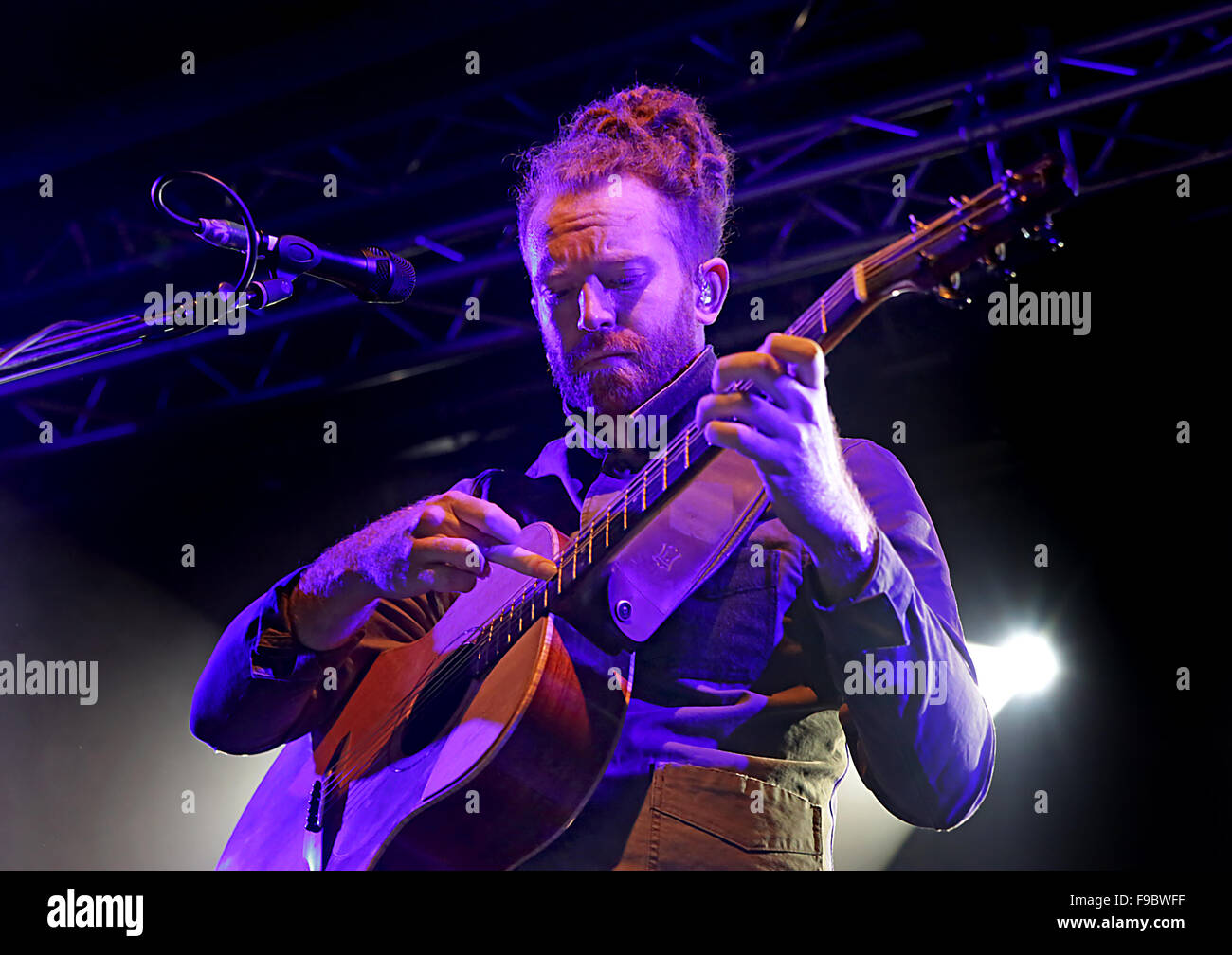 Newton Faulkner performs at Liverpool O2 Academy Featuring: Newton ...