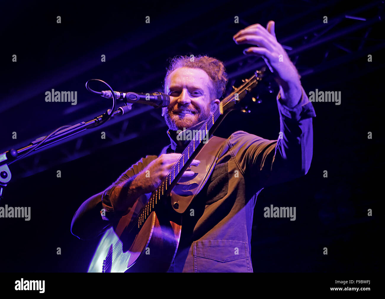 Newton Faulkner performs at Liverpool O2 Academy Featuring: Newton ...