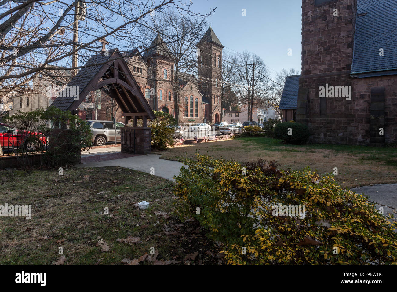 First Baptist Church, Prince Street, Bordentown, NJ, seen from Christ ...