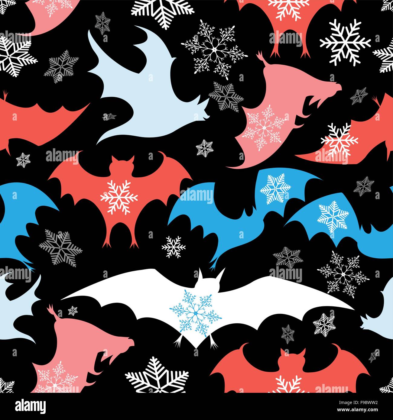 Graphic pattern of bats Stock Vector Image & Art - Alamy