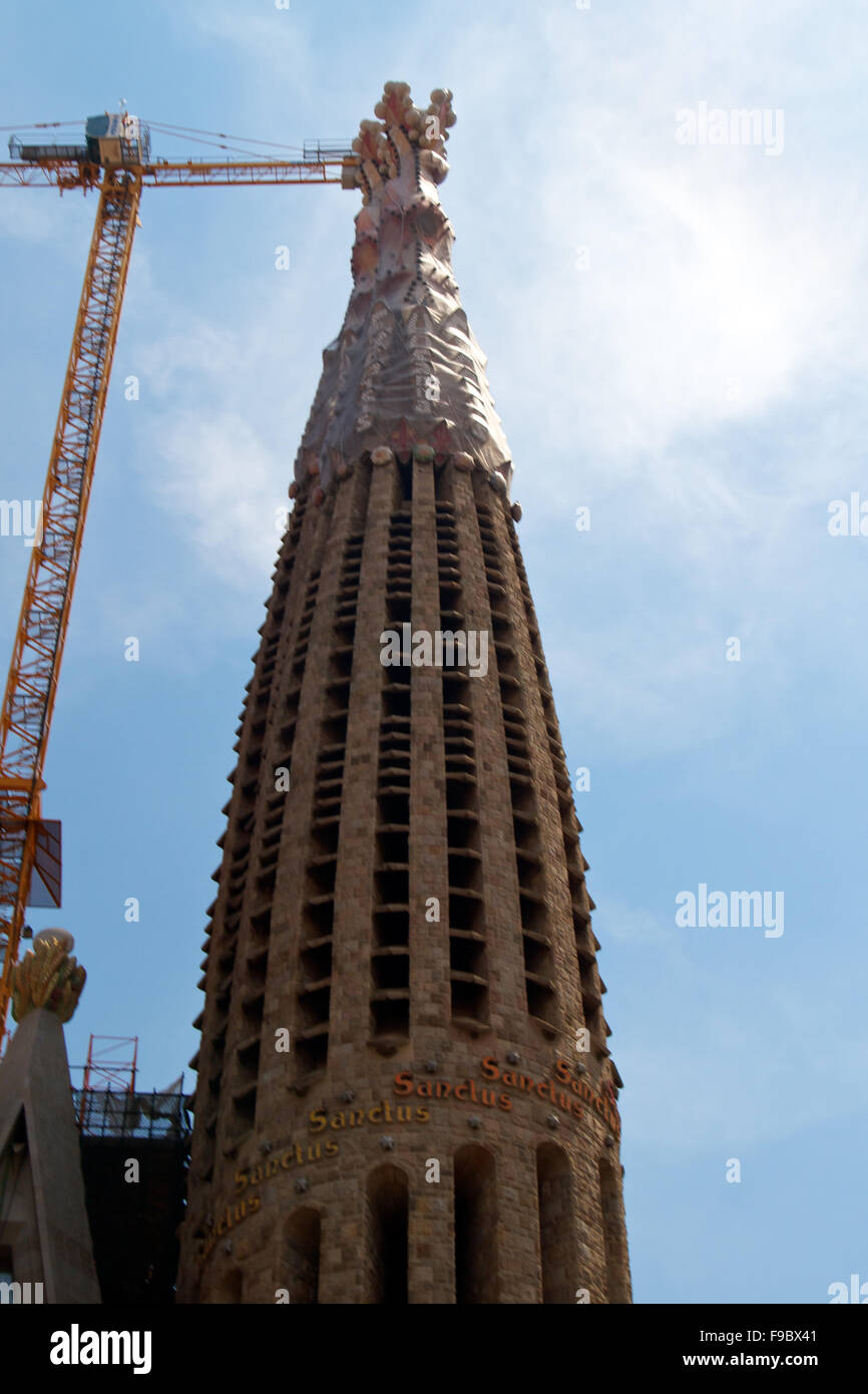 BARCELONA, SPAIN - May 23: La Sagrada Familia - the impressive ...
