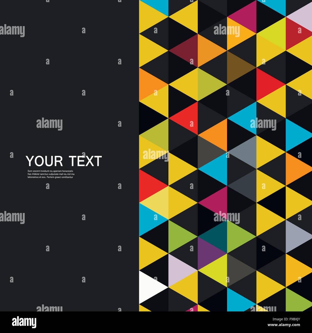 Vector triangle texture background Stock Vector Image & Art - Alamy