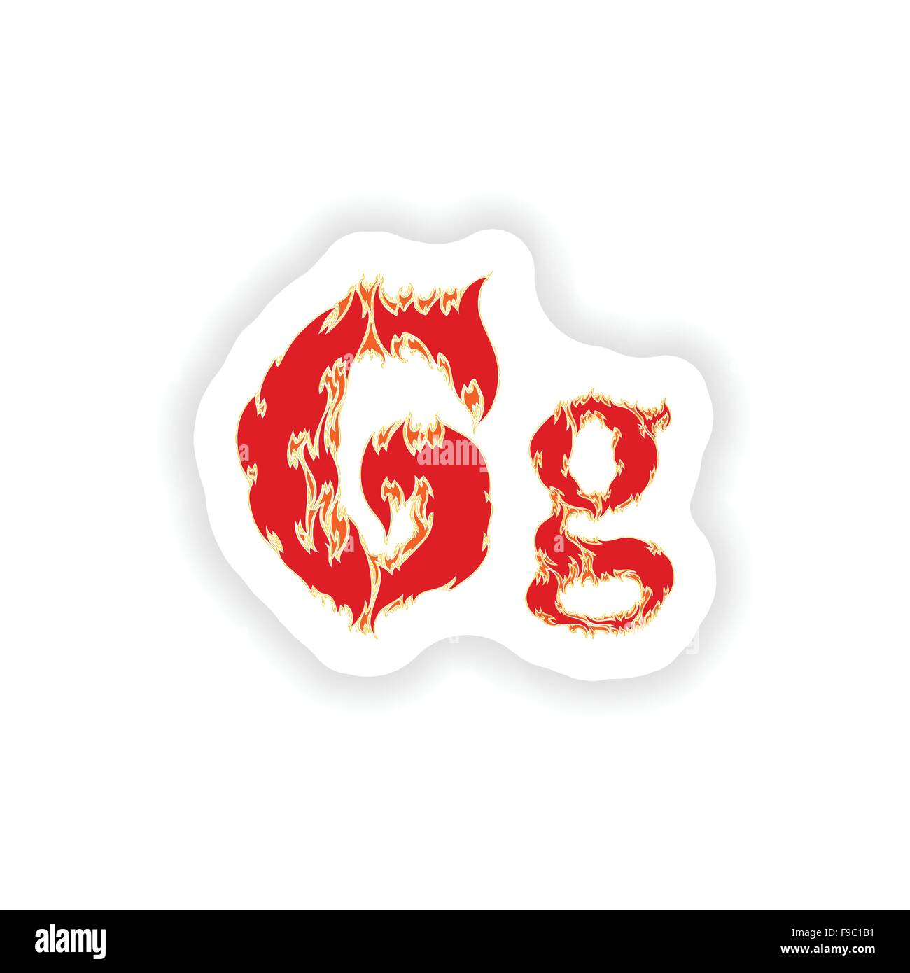 Red letter g hi-res stock photography and images - Alamy