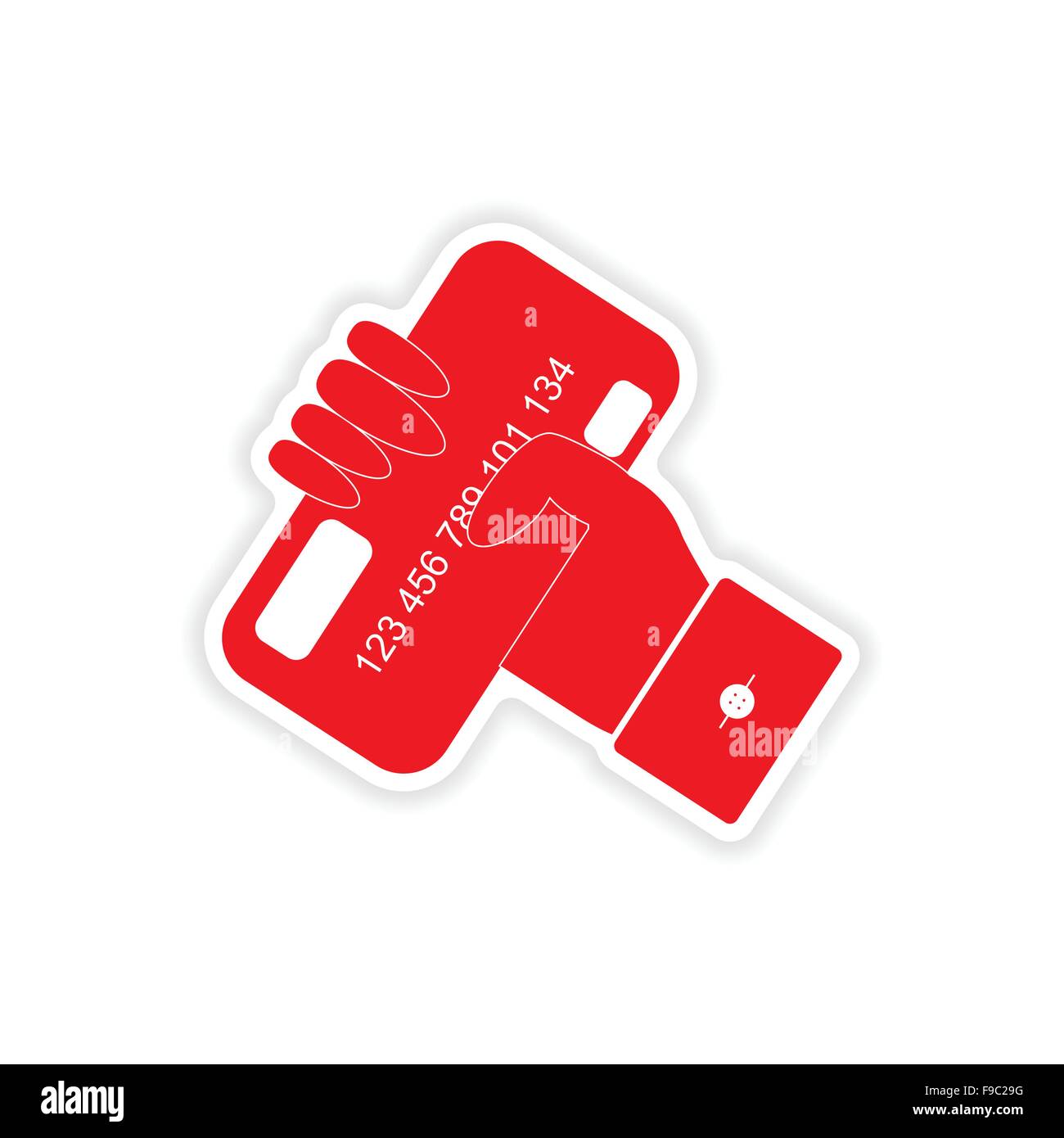 Plastic bank card easy Stock Vector Images - Alamy