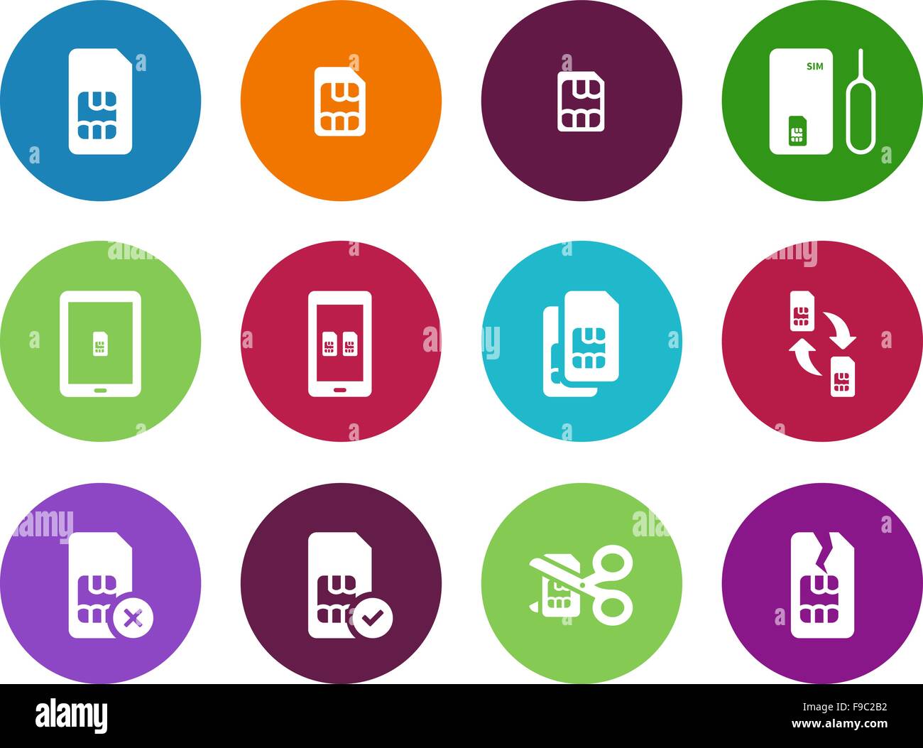 Lte circle hi-res stock photography and images - Alamy