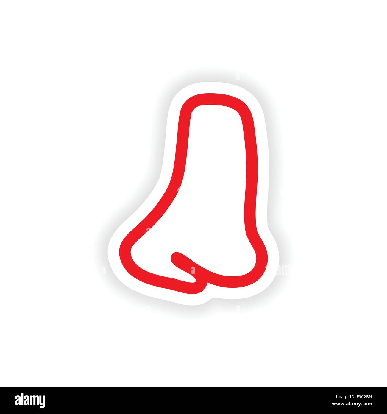 Nose drawing hi-res stock photography and images - Alamy