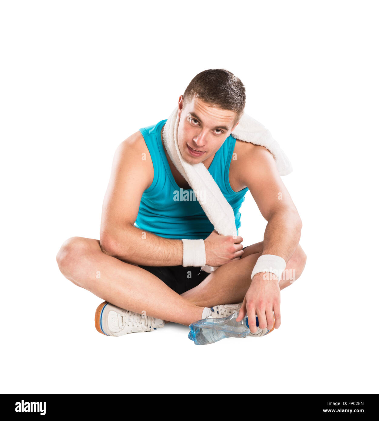 Model portrait in studio Cut Out Stock Images & Pictures - Alamy