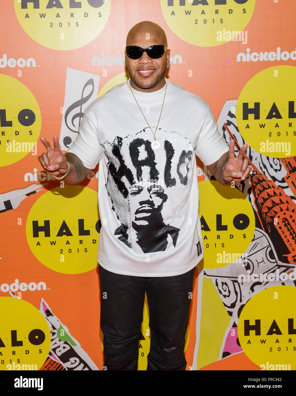 Nickelodeon Halo Awards 2015 at Pier 36 - Arrivals Featuring: Flo Rida ...