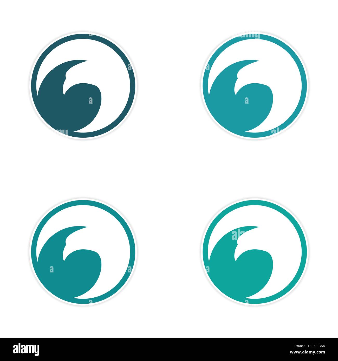 assembly sticker flying eagle Stock Vector Image & Art - Alamy