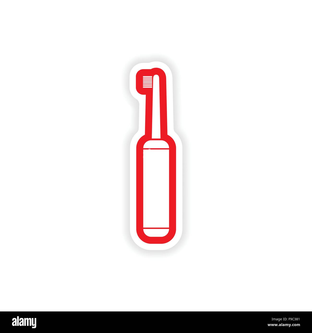 Electric toothbrush icon on hi-res stock photography and images - Alamy