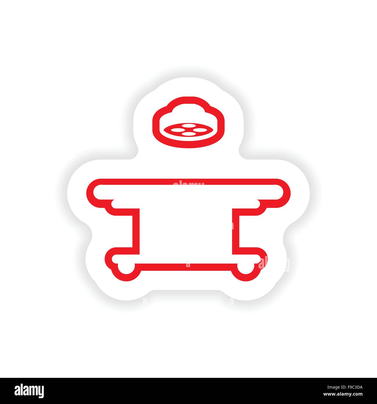 Operating theatre background Stock Vector Images - Alamy