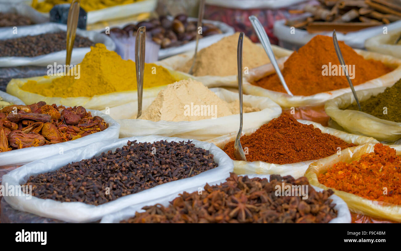 Mix indian spices hi-res stock photography and images - Alamy