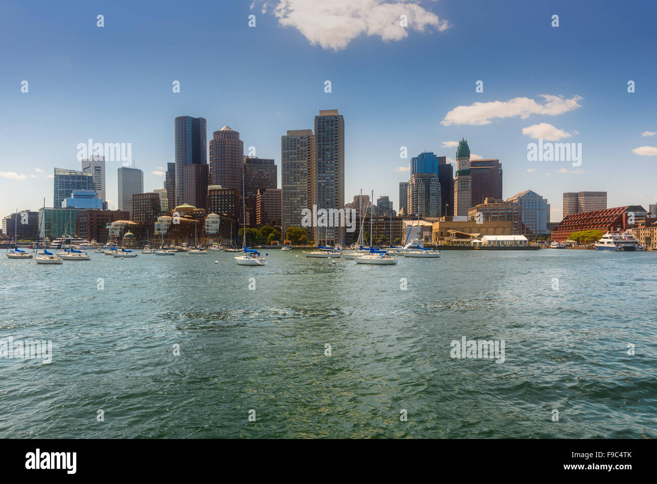 Boston waterfront downtown from hi-res stock photography and images - Alamy