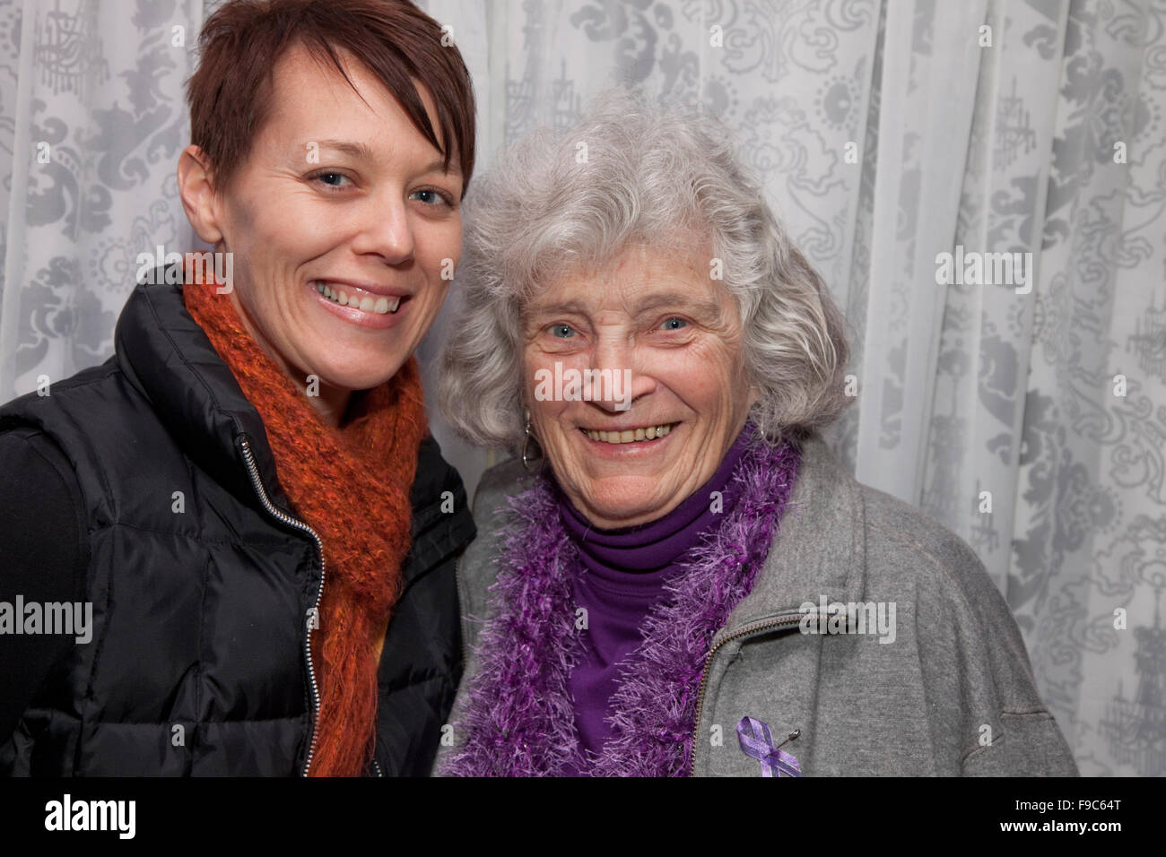 Pleased guests enjoying student design and modeling show. Express ...