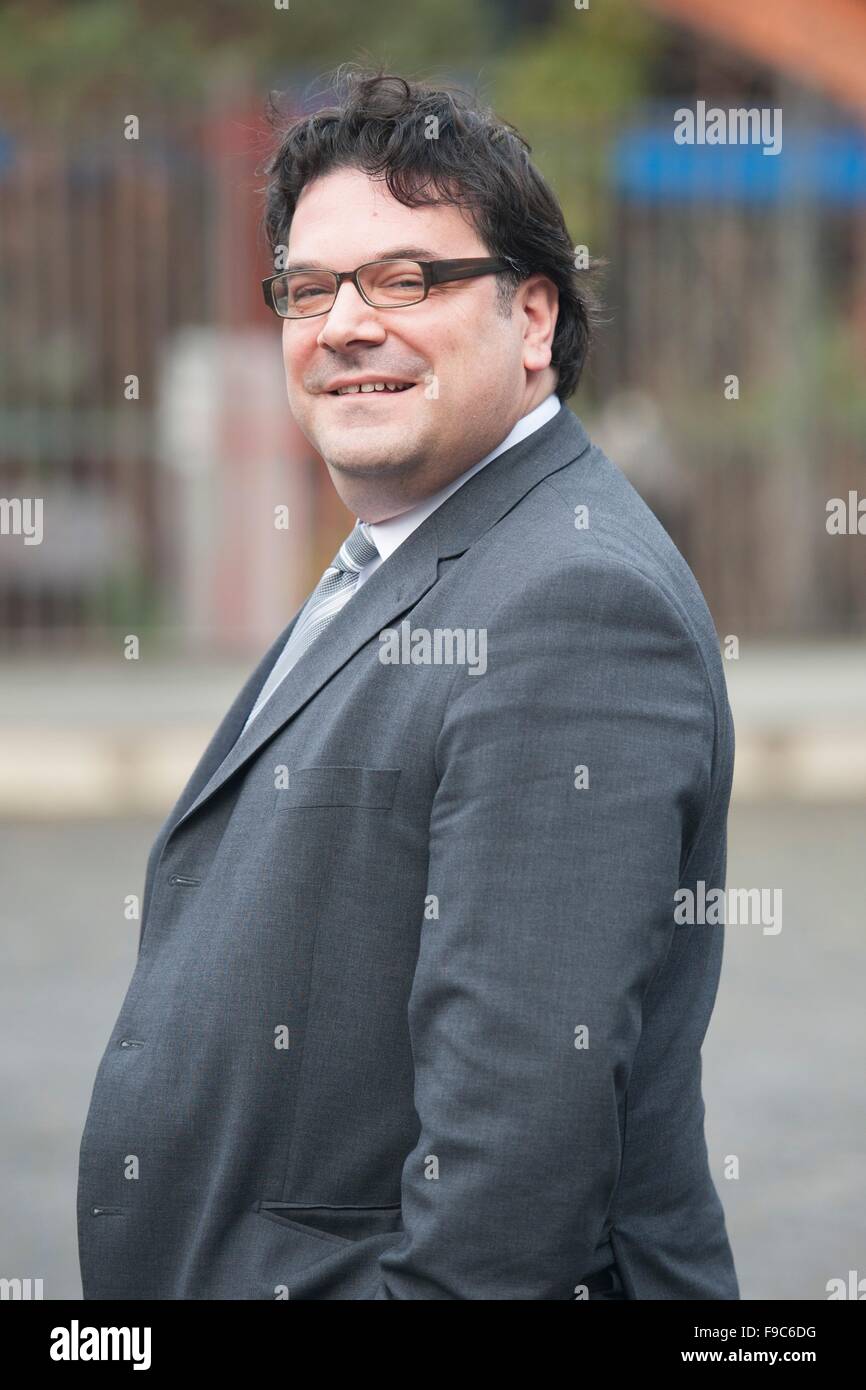 Berlin, Germany. 9th Dec, 2015. The chairman of the Jewish Parish in ...