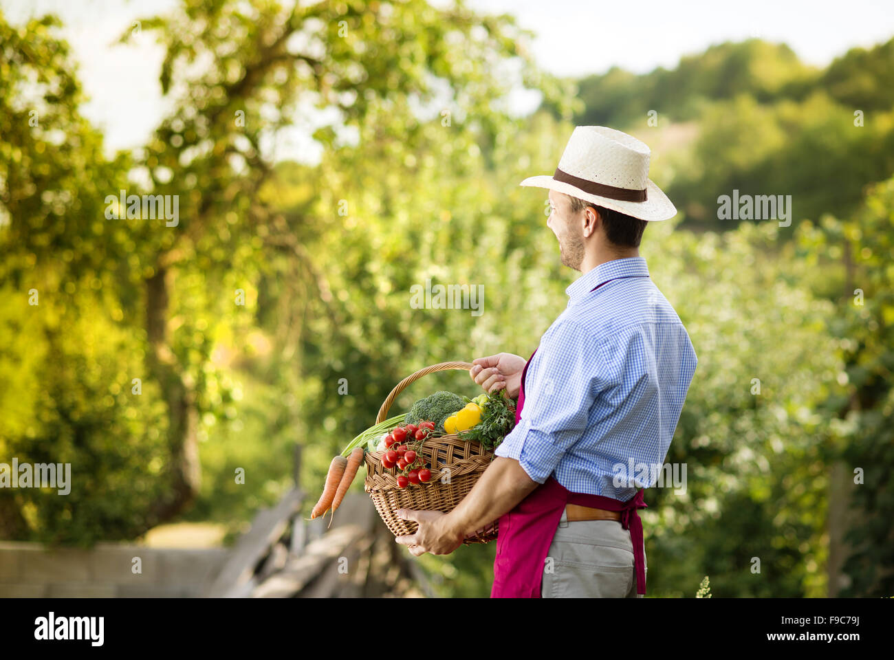 Female gardener rubber gloves hi-res stock photography and images - Alamy