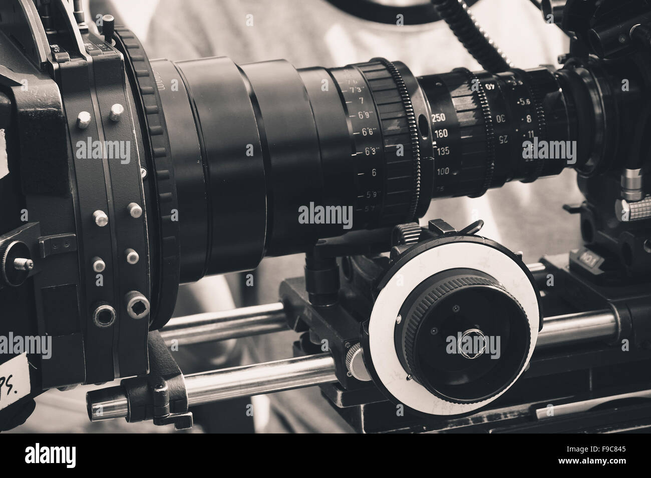 Professional digital video camera Stock Photo - Alamy