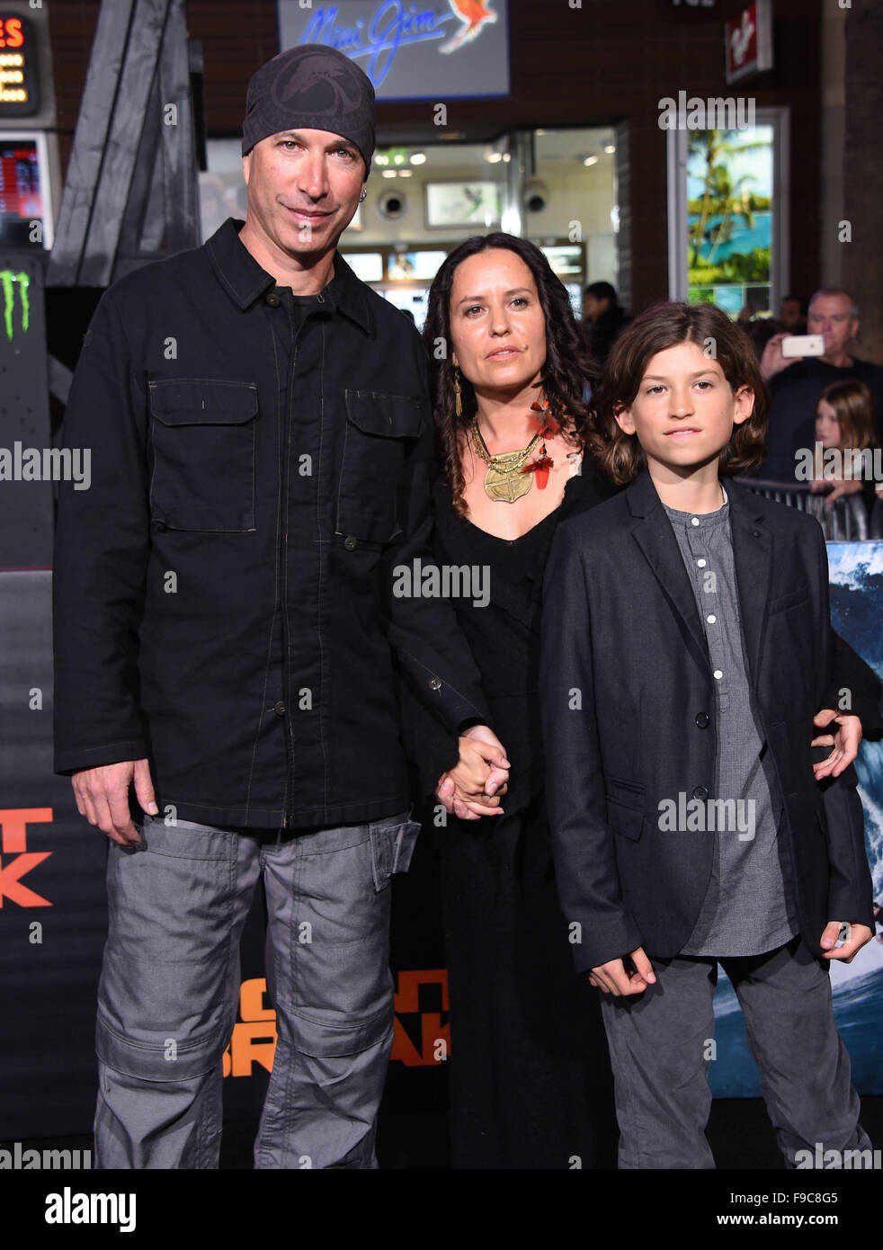 Hollywood, California, USA. 15th Dec, 2015. Ericson Core arrives for ...