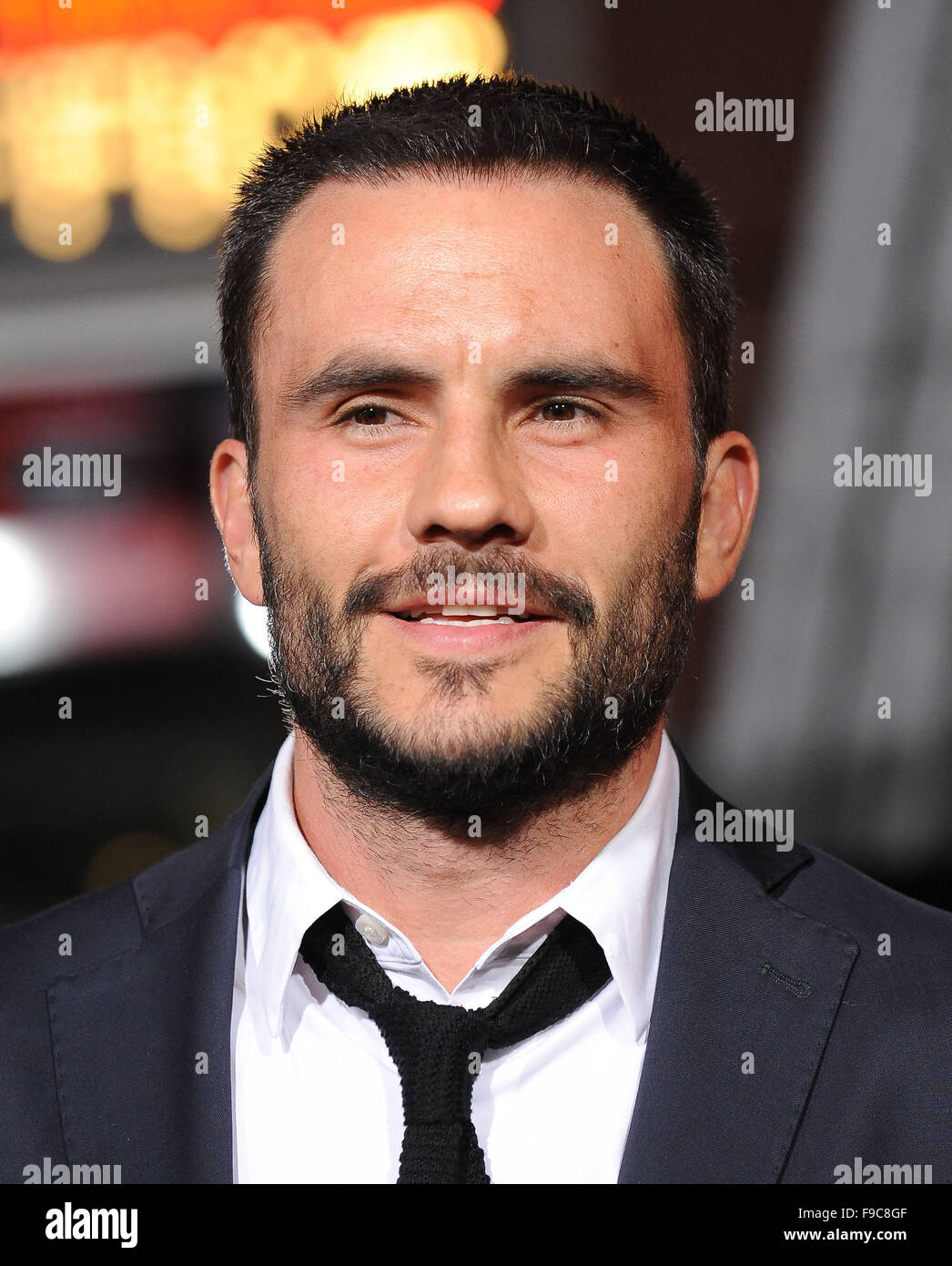 Hollywood, California, USA. 15th Dec, 2015. Juan Pablo Raba arrives for ...
