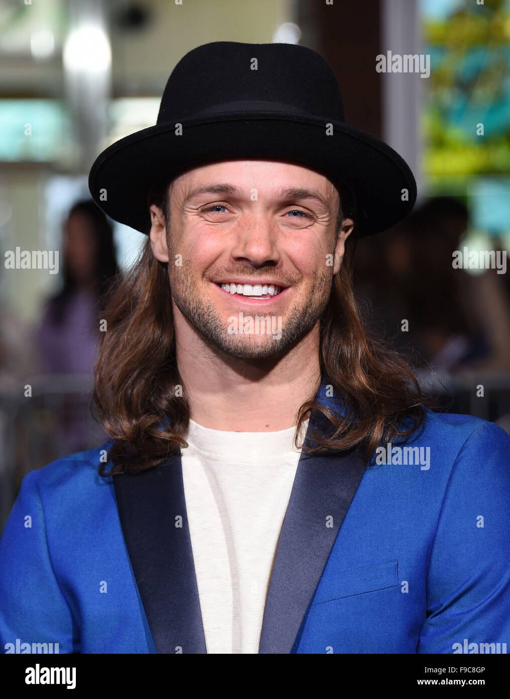 Hollywood, California, USA. 15th Dec, 2015. Louie Vito arrives for the ...