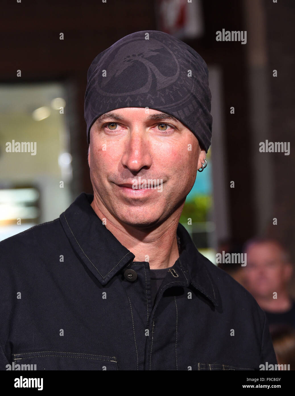 Hollywood, California, USA. 15th Dec, 2015. Ericson Core arrives for ...