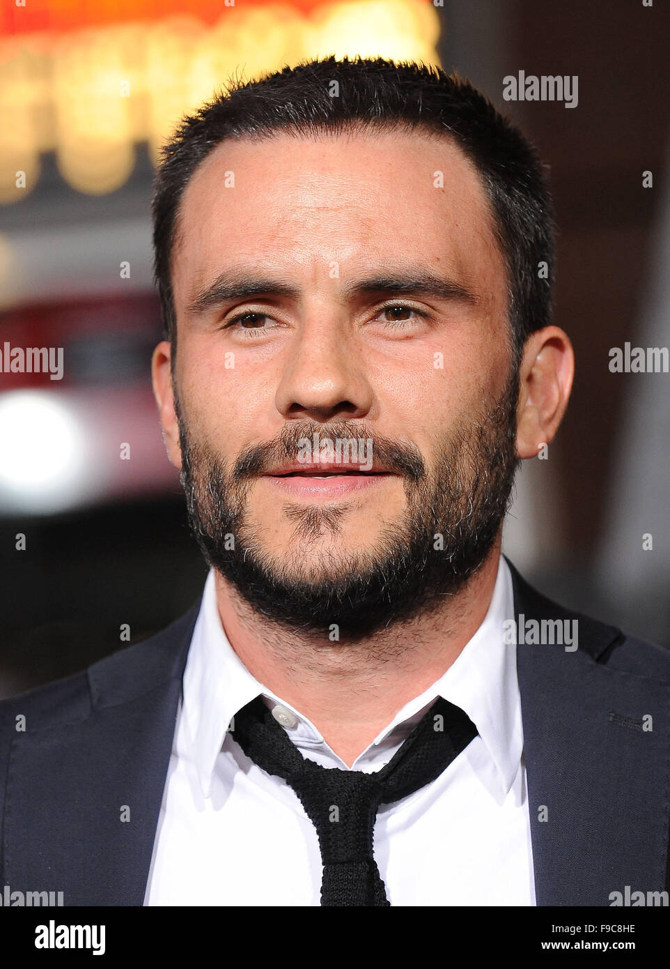 Hollywood, California, USA. 15th Dec, 2015. Juan Pablo Raba arrives for ...