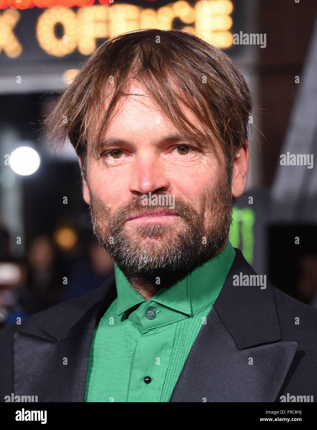 Hollywood, California, USA. 15th Dec, 2015. Mike Basich arrives for the ...