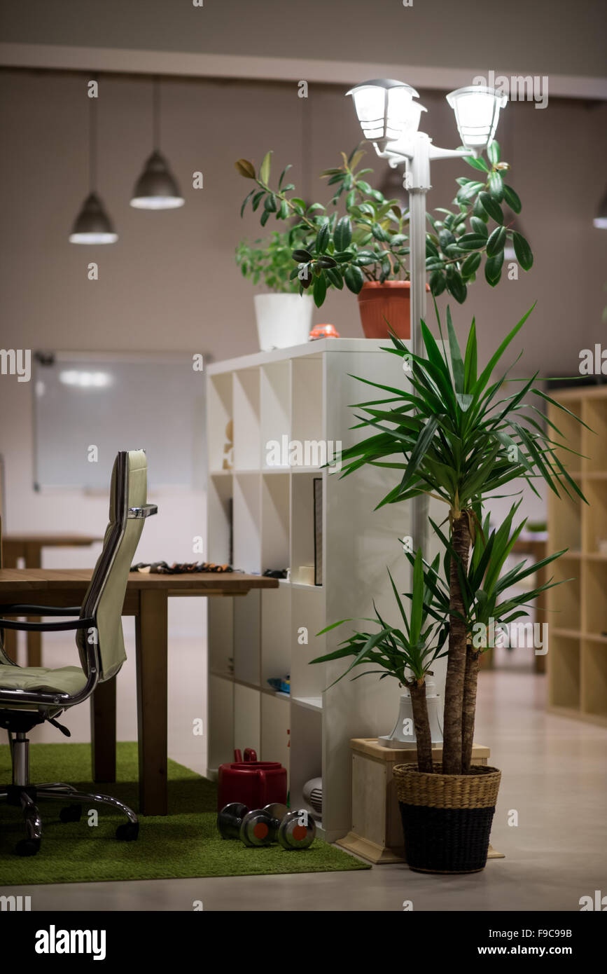 Modern office interior with no people Stock Photo - Alamy