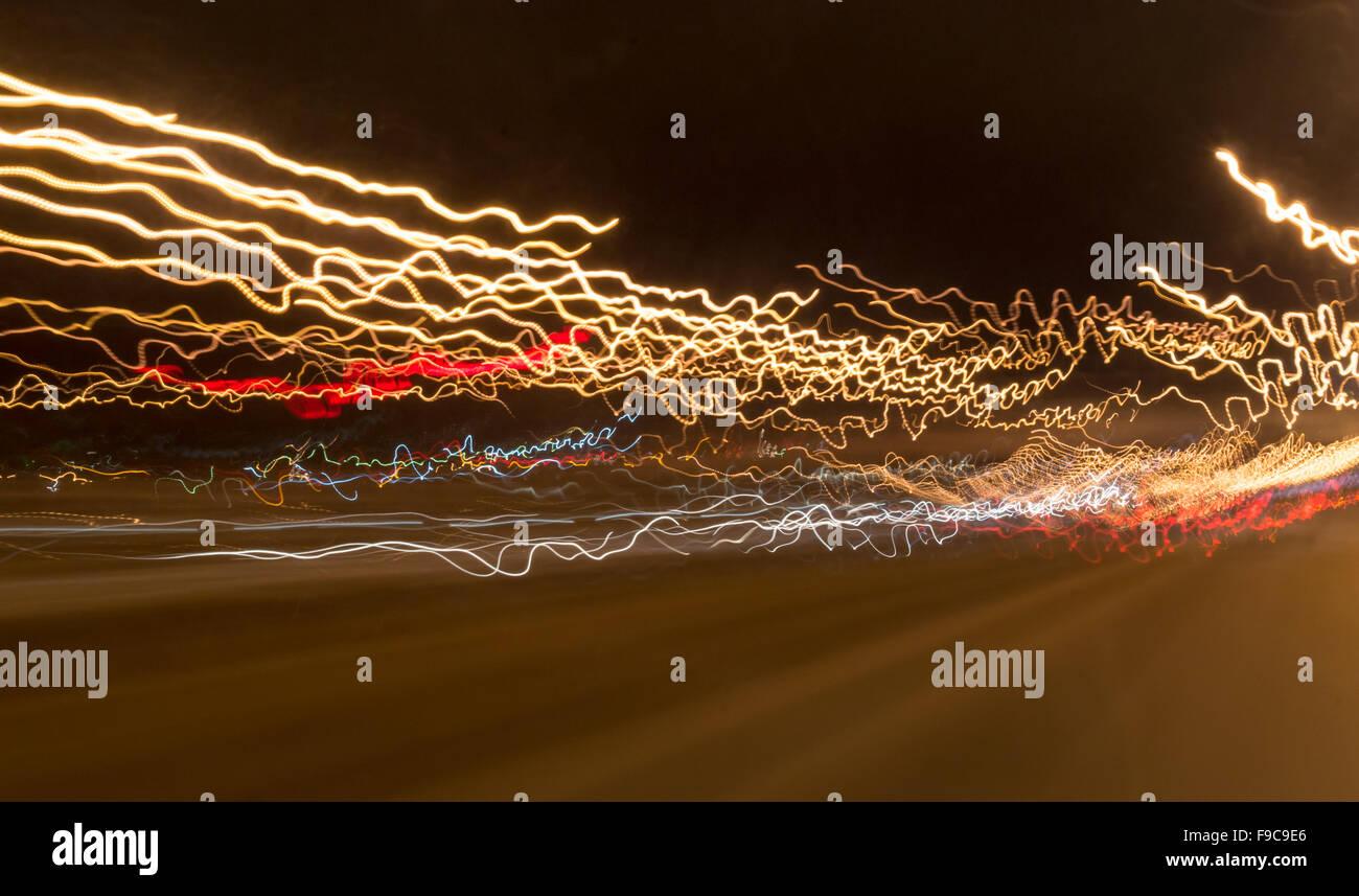 Car light streak hi-res stock photography and images - Alamy