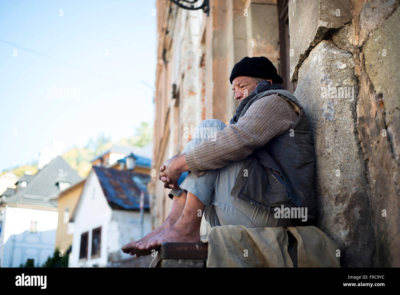 Homeless man hi-res stock photography and images - Alamy