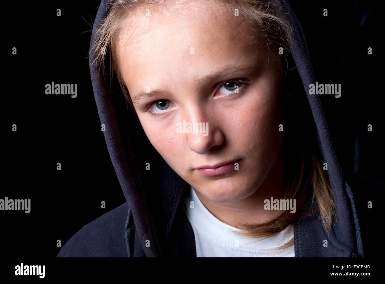 Sad teenager is in depression Stock Photo - Alamy