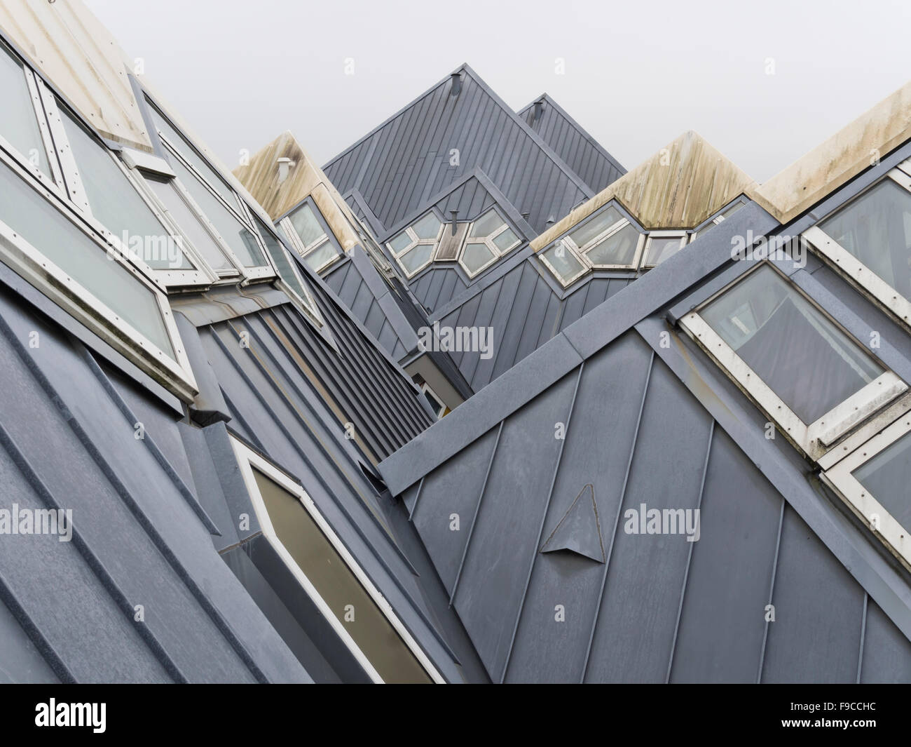 The Cube Houses (Kubuswoningen) of architect Piet Blom at Rotterdam ...