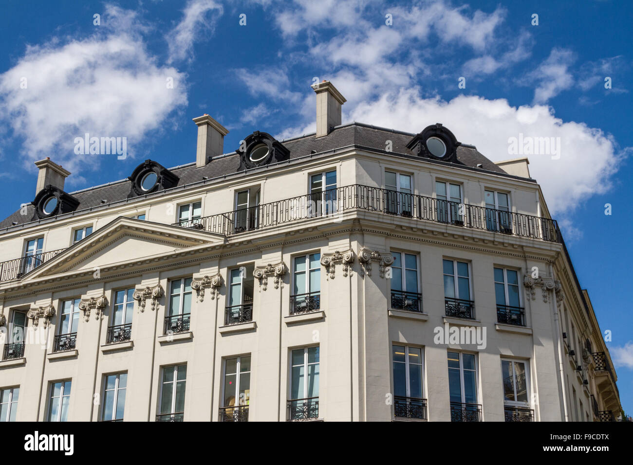 beautiful Parisian streets view paris,france Europe Stock Photo - Alamy