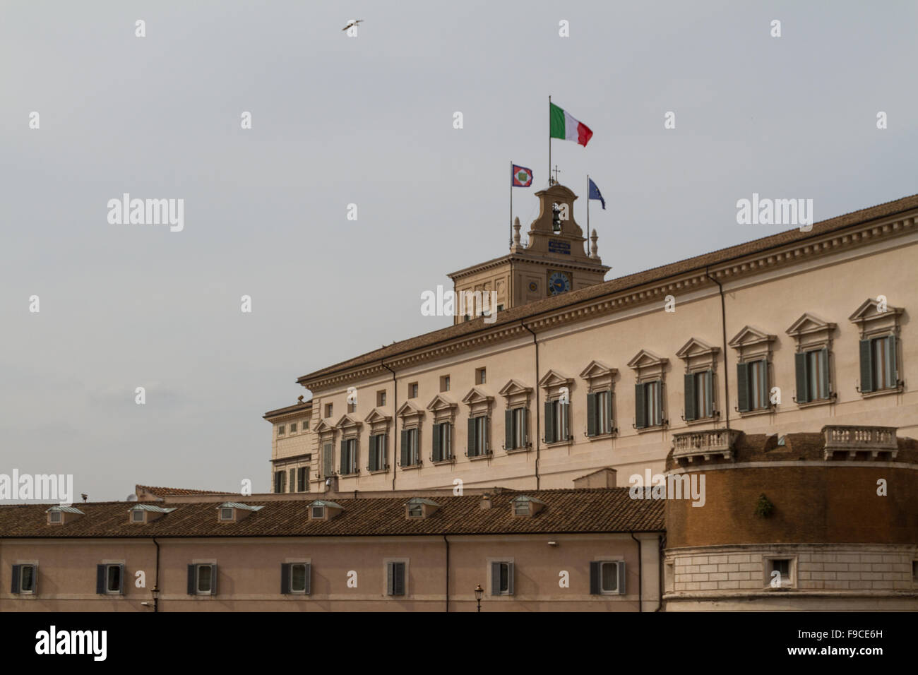 Rome, the Consulta building in Quirinale square Stock Photo - Alamy