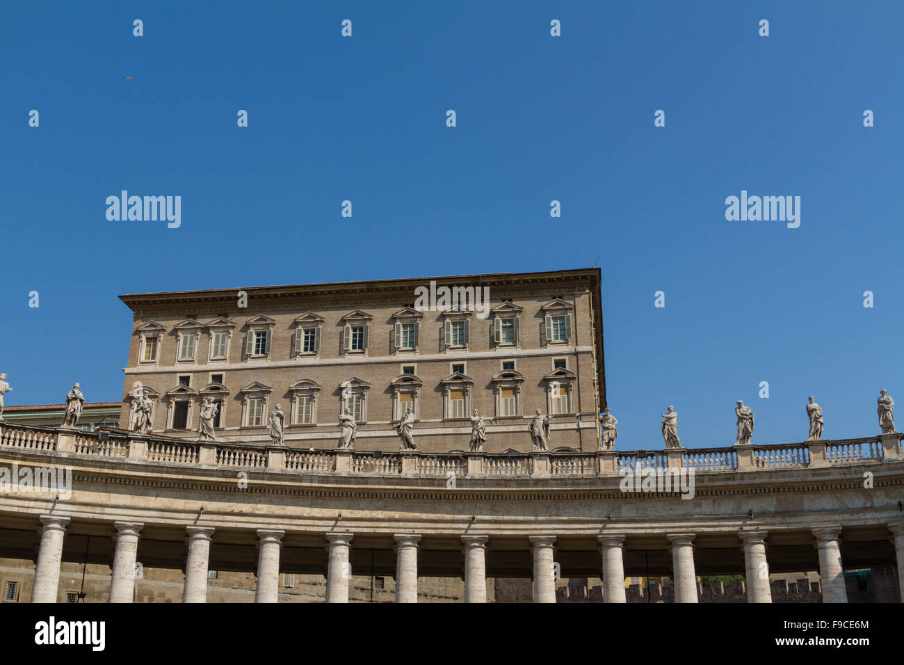 Buildings in Vatican, the Holy See within Rome, Italy. Part of Saint ...