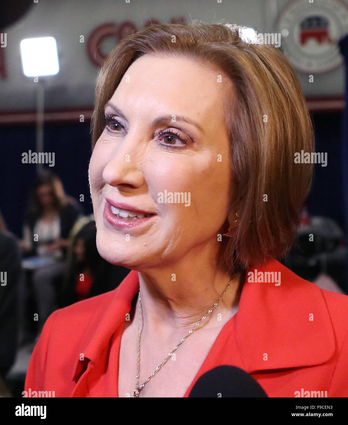 Las Vegas, NV, USA. 15th Dec, 2015. Republican presidential candidate ...