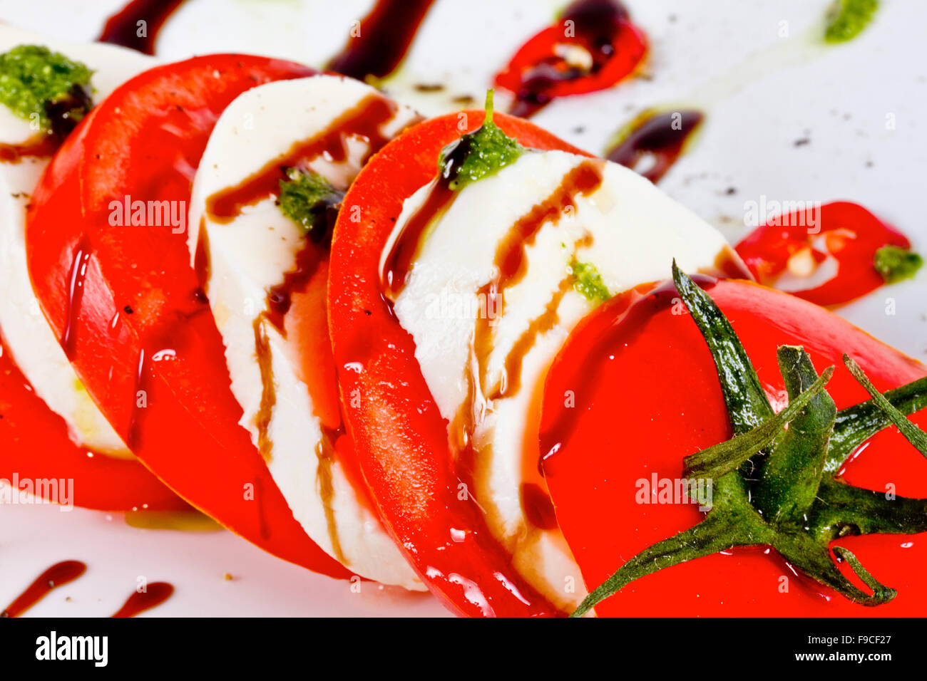 classic caprese salad Stock Photo - Alamy