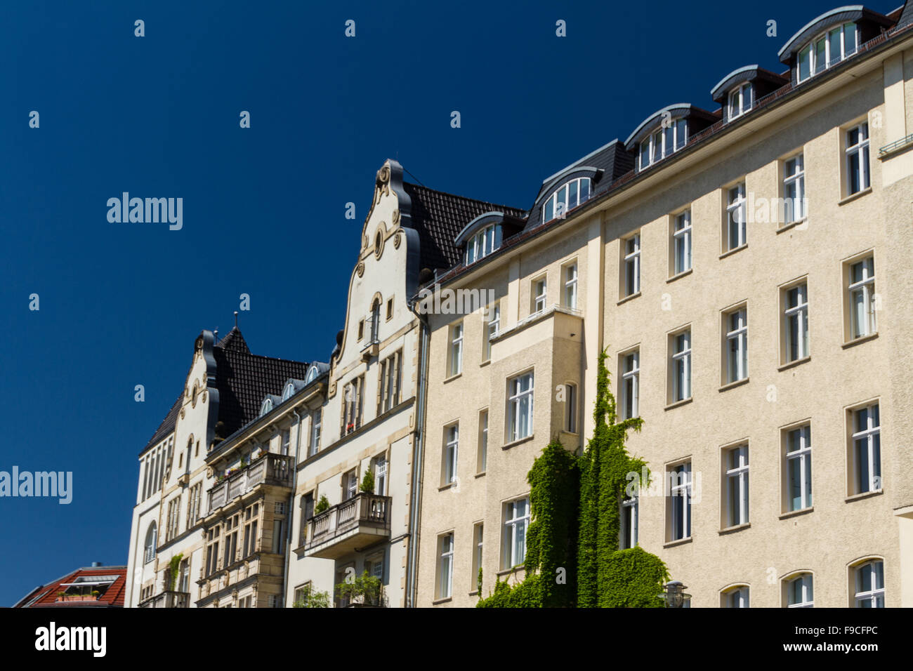 Row of Buildings in Berlin, Germany Stock Photo - Alamy