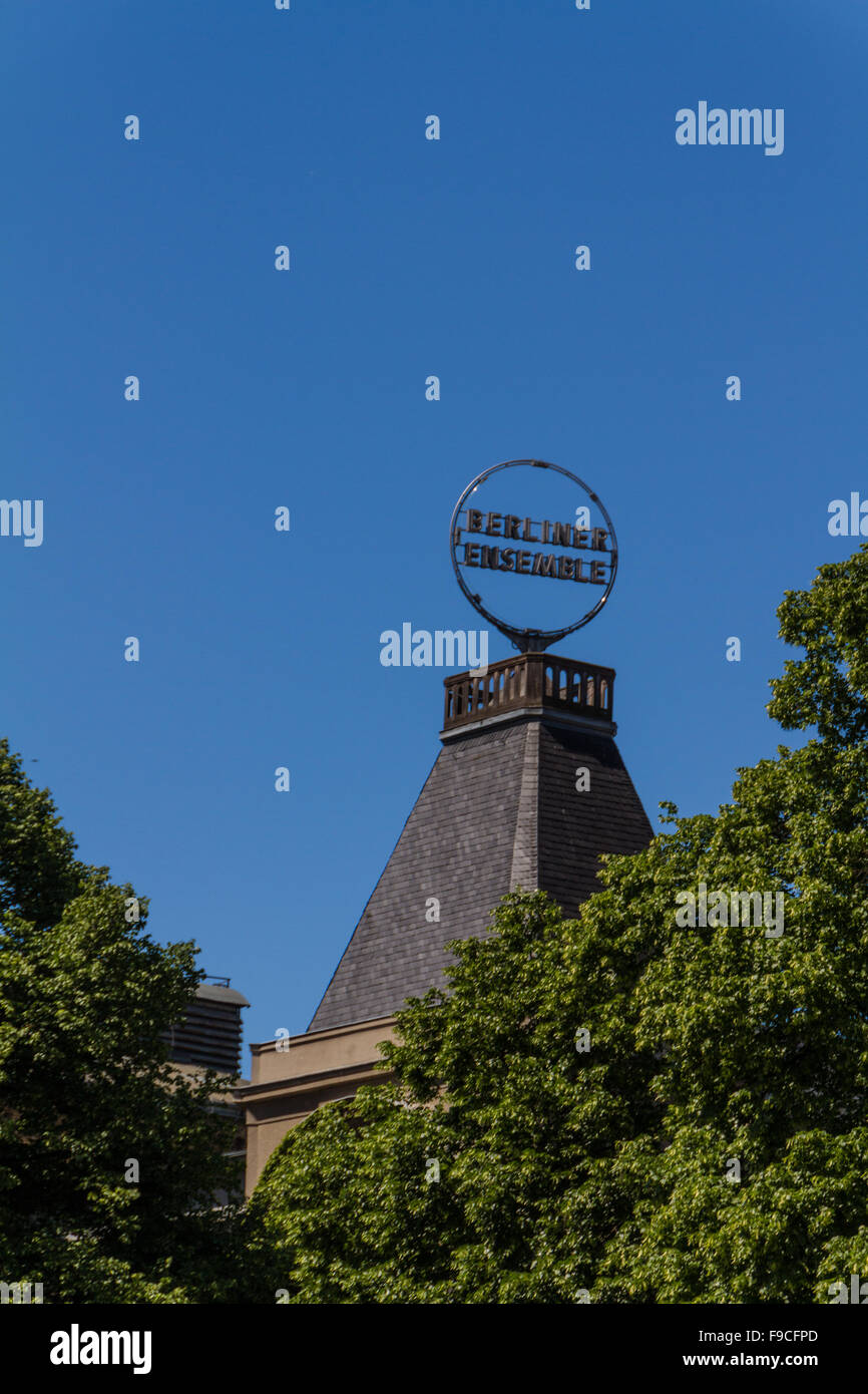 aerial view of central Berlin Stock Photo - Alamy