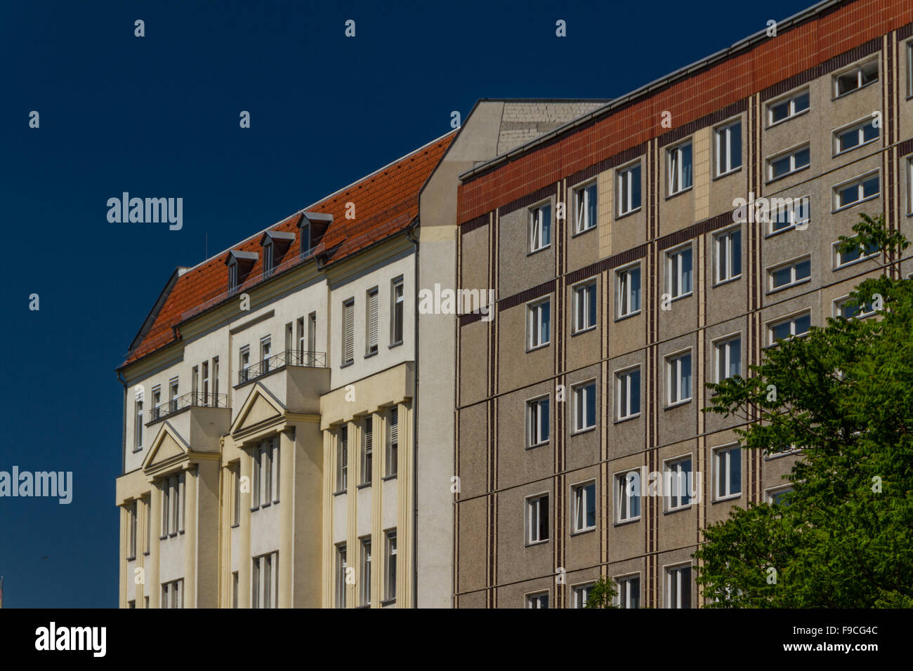 Row of Buildings in Berlin, Germany Stock Photo - Alamy