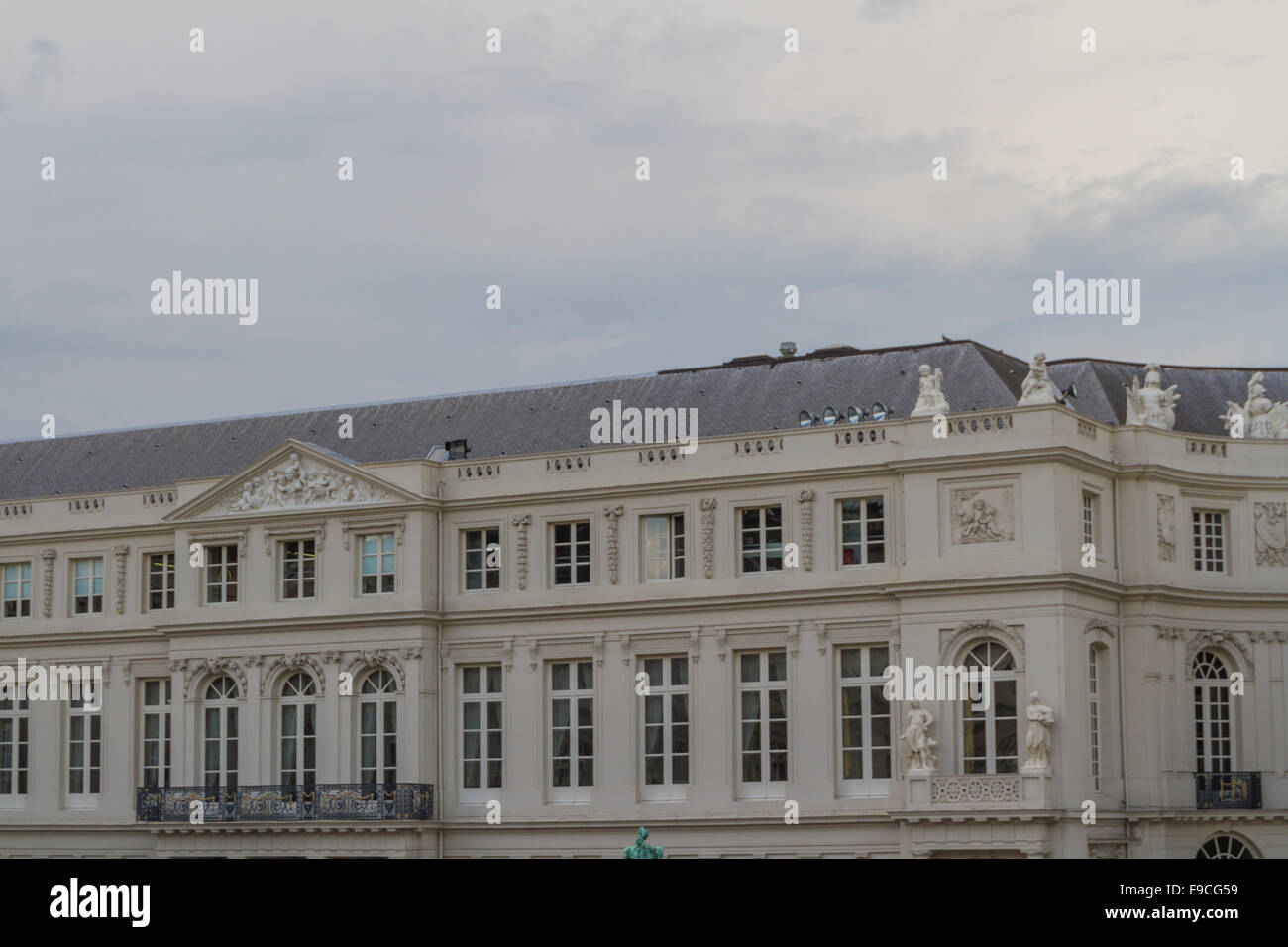 Brussels city view Stock Photo - Alamy