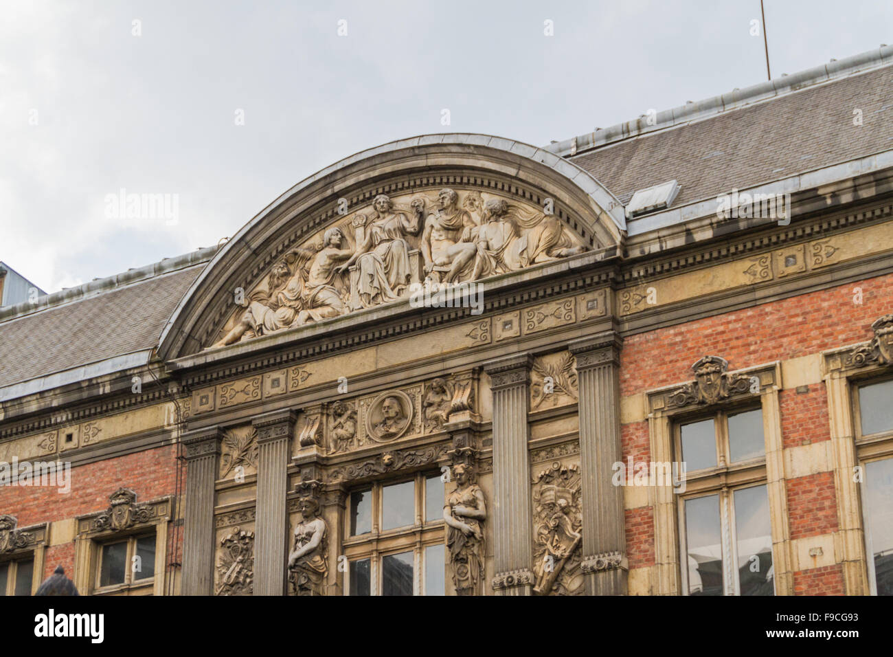 Brussels city view Stock Photo - Alamy