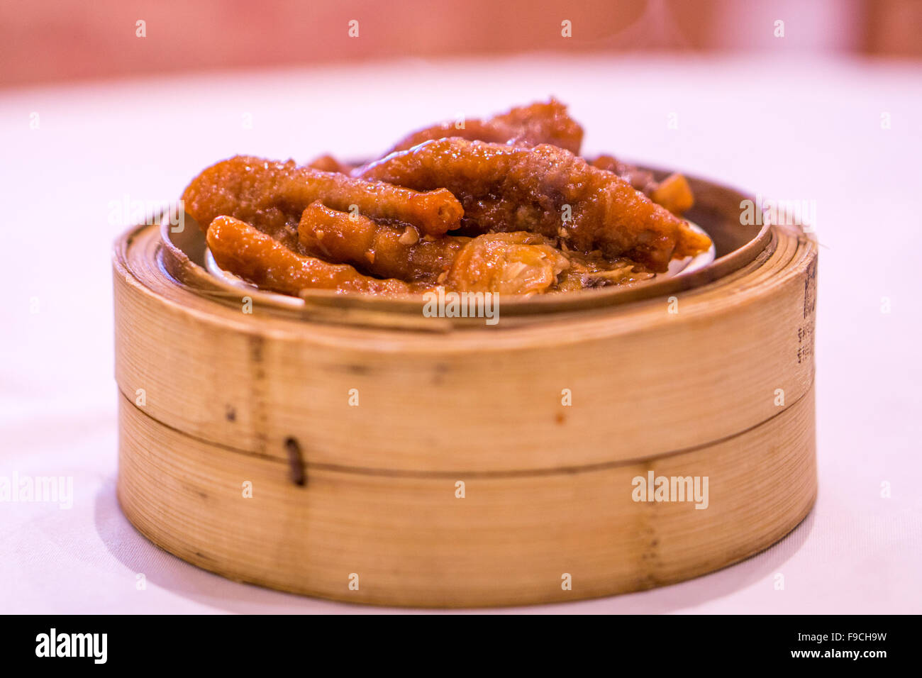 Fung Jeow Chicken's feet. They are usually stir-fried or deep-fried ...