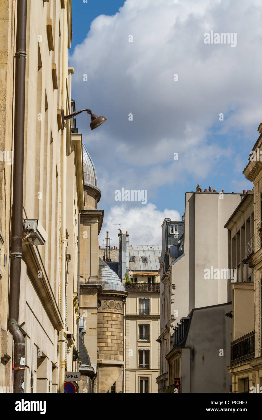 beautiful Parisian streets view paris,france Europe Stock Photo - Alamy