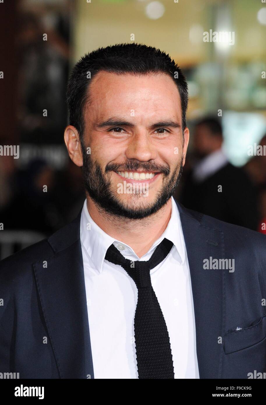 Los Angeles, CA, USA. 15th Dec, 2015. Juan Pablo Raba at arrivals for ...