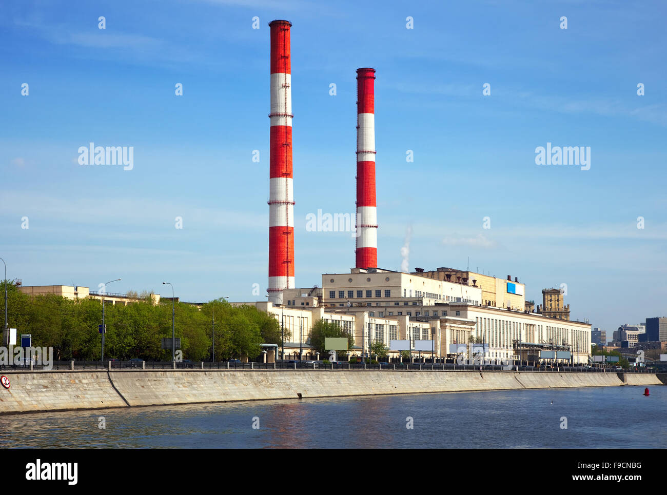 Moscow russia thermal power station hi-res stock photography and images ...