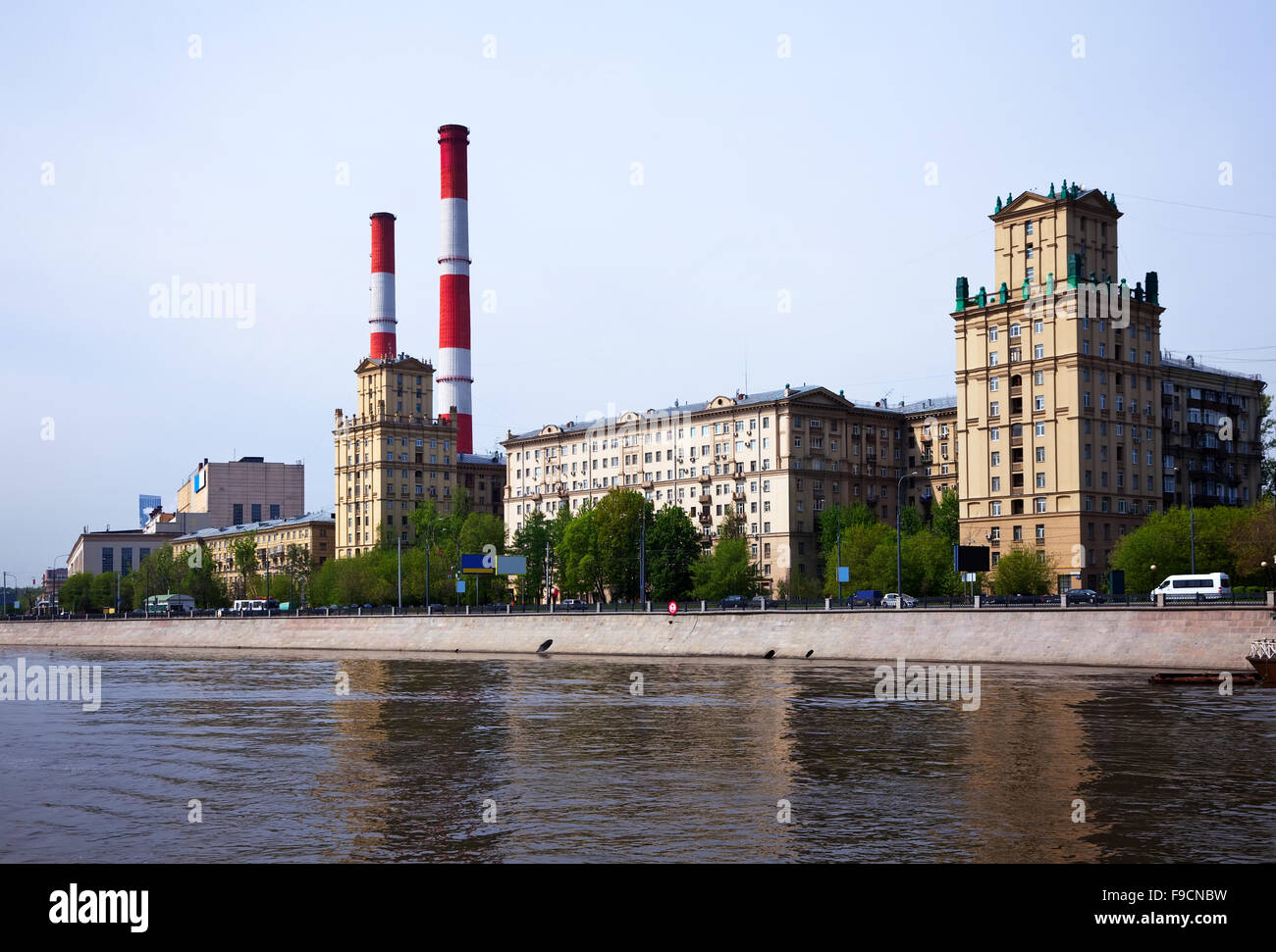 Moscow russia thermal power station hi-res stock photography and images ...